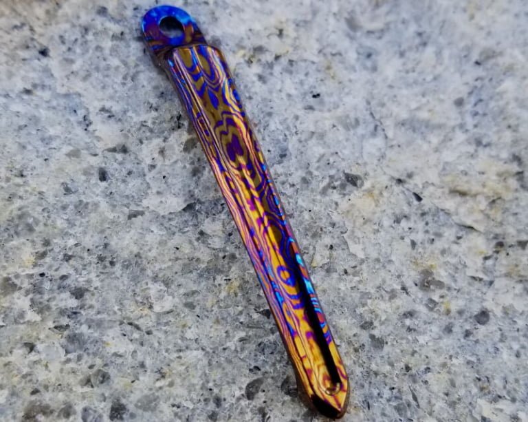 Timascus Clip – Millit Knives